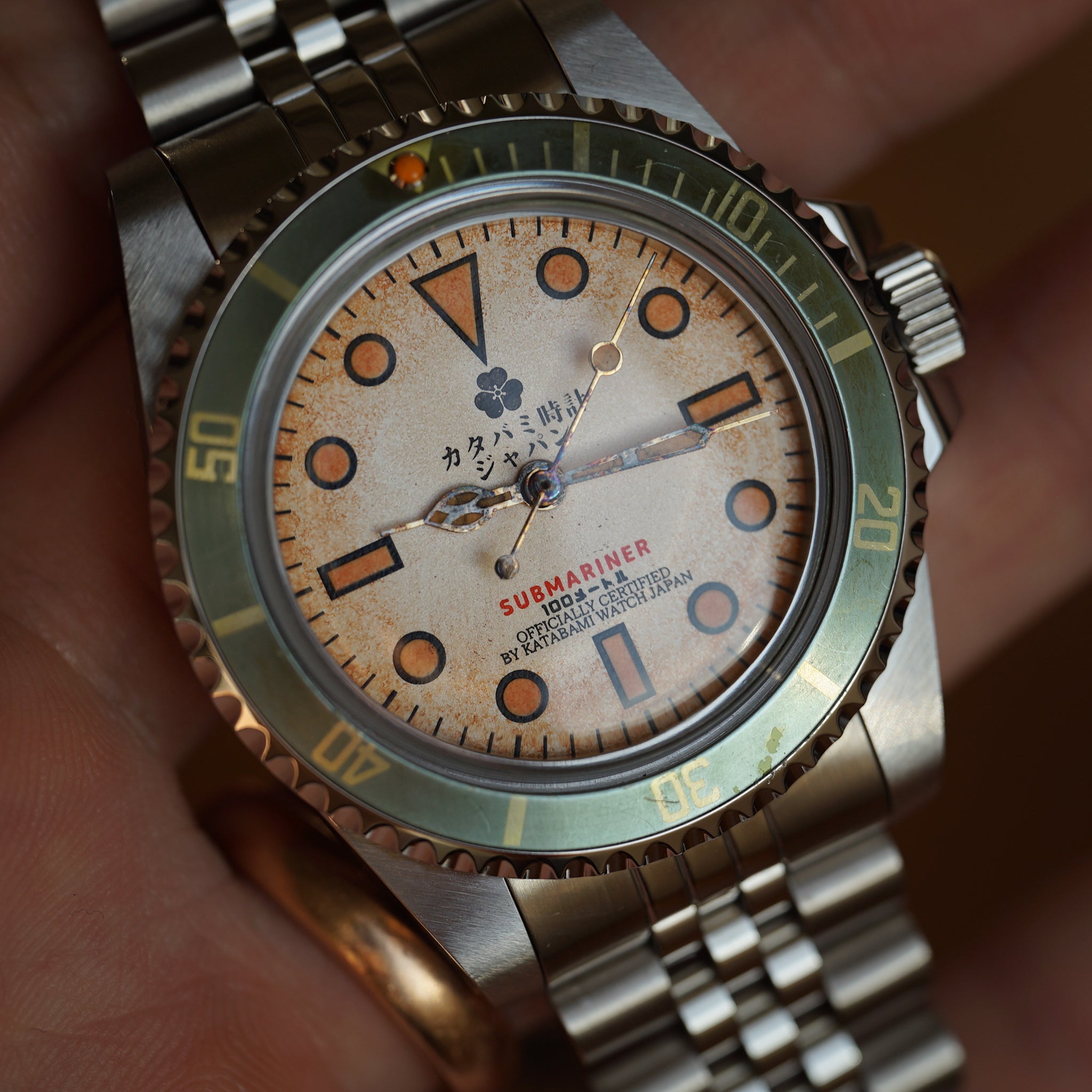 【STOCK】 UNIQUE PIECE of The diver – KATABAMI WATCH JAPAN