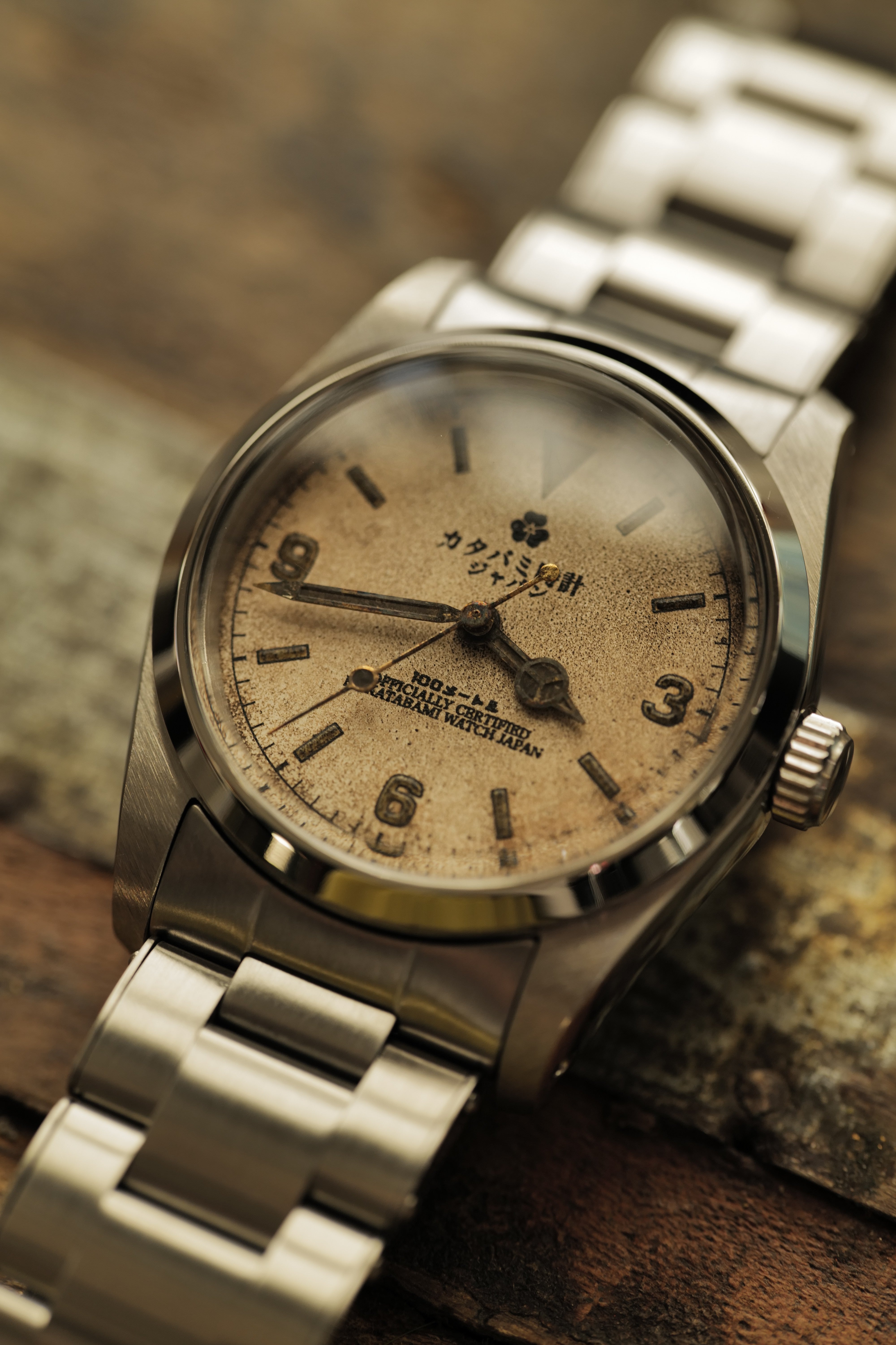 The 36mm “ALBINO” – KATABAMI WATCH JAPAN
